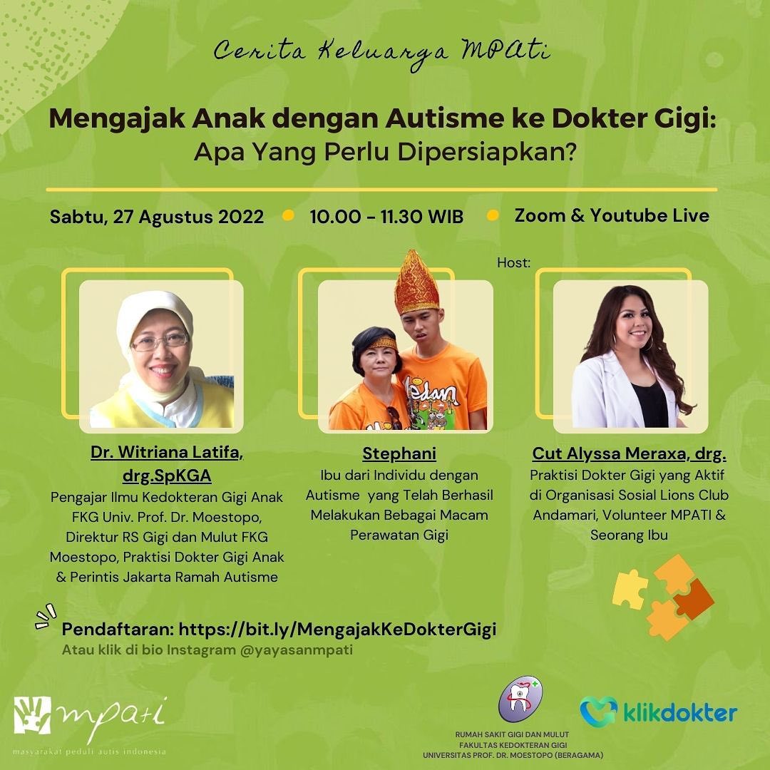 Mengajak Anak dengan Autisme ke Dokter Gigi: Apa Yang Perlu ...